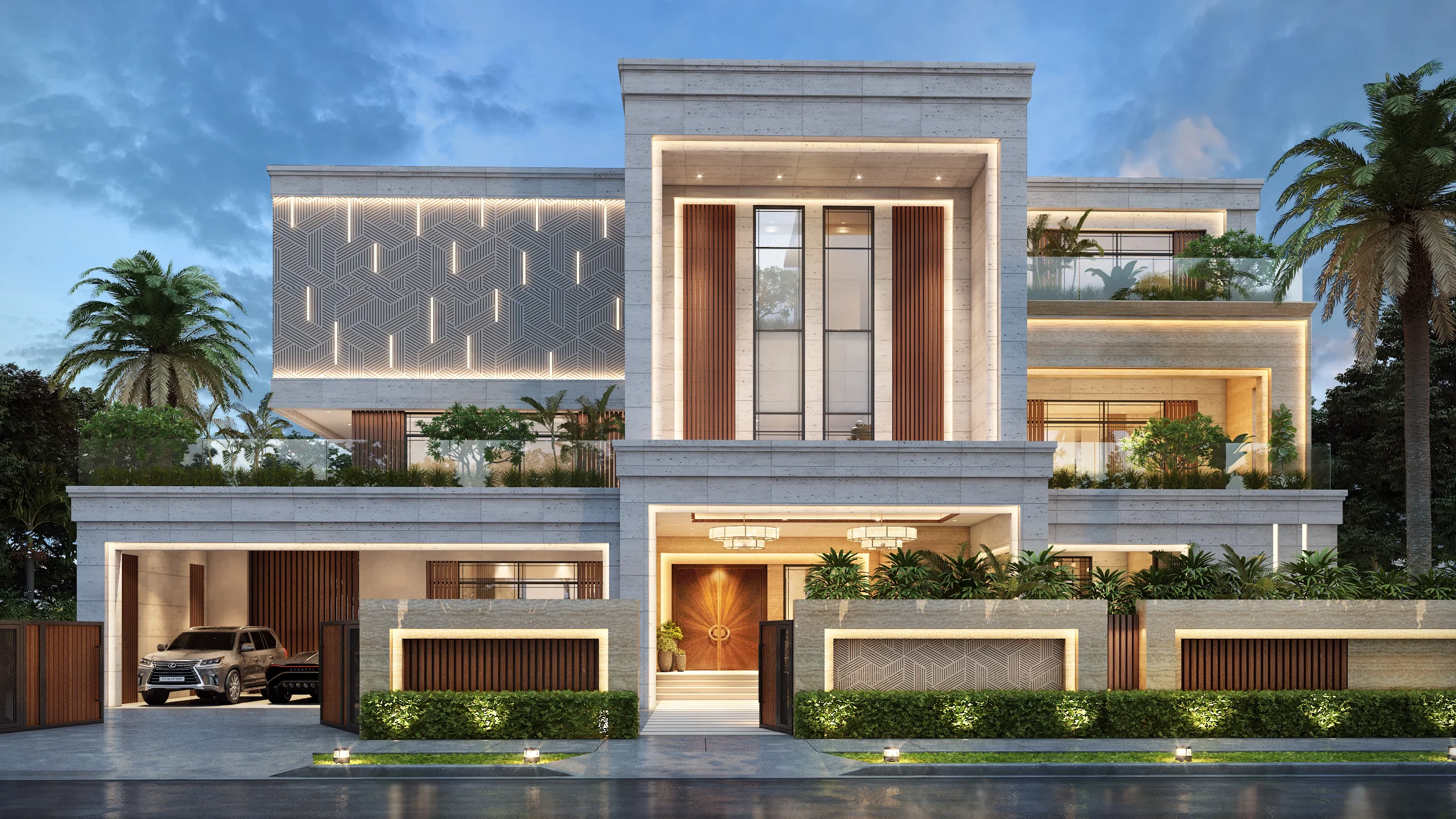 3D Exterior Rendering Services | Dots 3D Designs